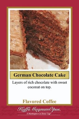 German Chocolate Cake Flavored Coffee German Chocolate Cake Flavored ...