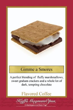 Gimme a S'mores Flavored Coffee Gimme a S'mores Flavored Coffee Detail Page