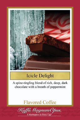 Icicle Delight Flavored Coffee Icicle Delight Flavored Coffee Detail Page