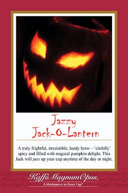 Jazzy Jack-o-Lantern Flavored Coffee Jazzy Jack-o-Lantern Flavored ...